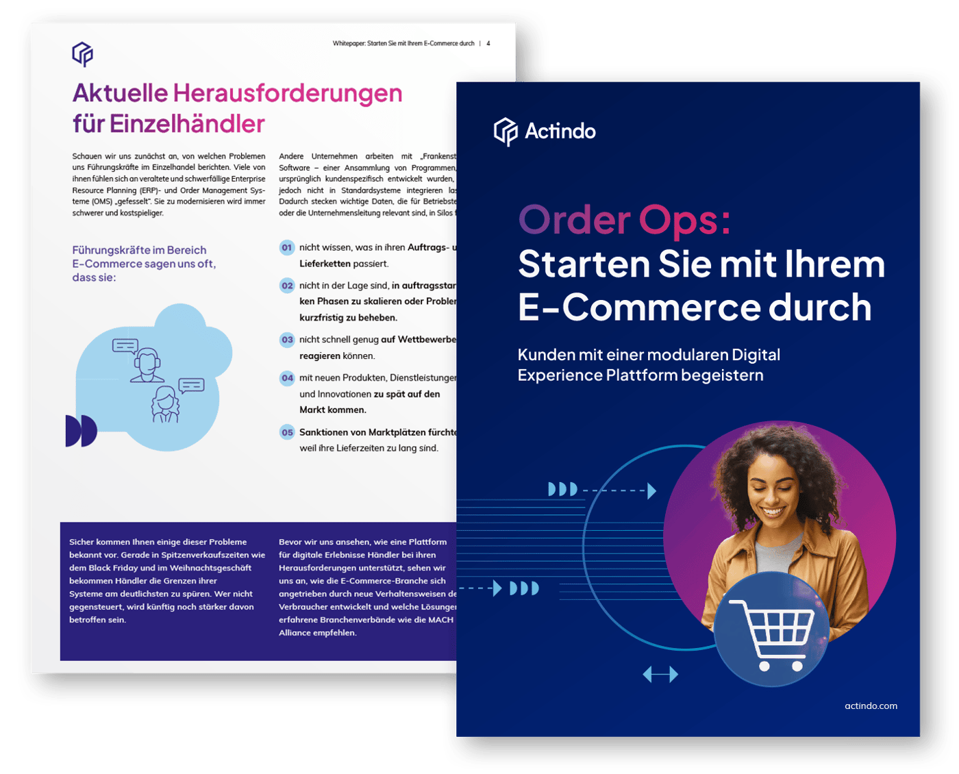 Starten Sie mit ihrem E-Commerce durch | Actindo Whitepaper