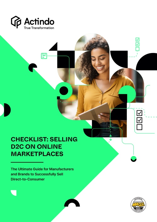Selling D2C via Online Marketplaces | Actindo Checklist
